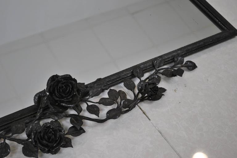Wrought Iron Mirror by Louis Van Boeckel, Belgium, circa 1910 For Sale ...