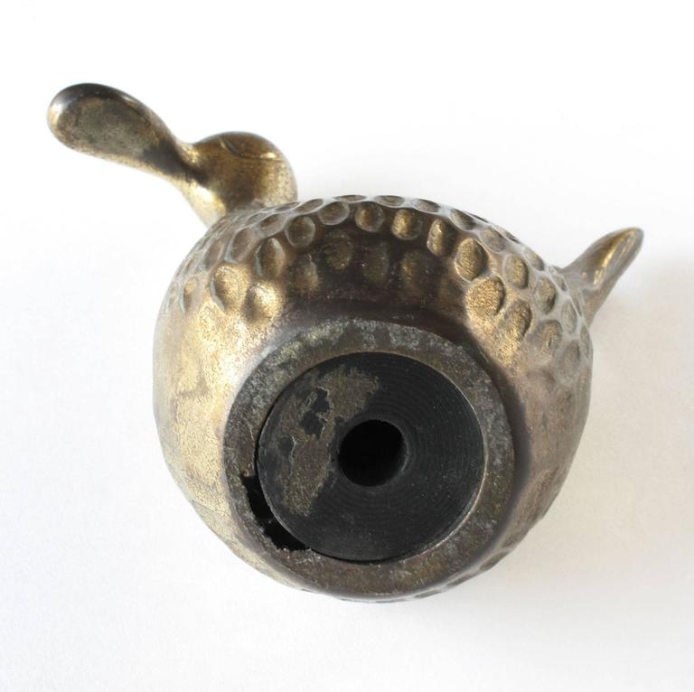 Ben Seibel Brass Bird Coin Bank Miniature Animal Sculpture Jenfredware ...