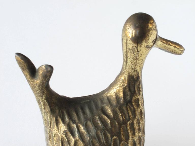 Ben Seibel Brass Bird Coin Bank Miniature Animal Sculpture Jenfredware ...