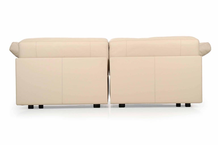 Leather Sectional Sofa "Cassiopea" by Lievore Altherr Molina for ...