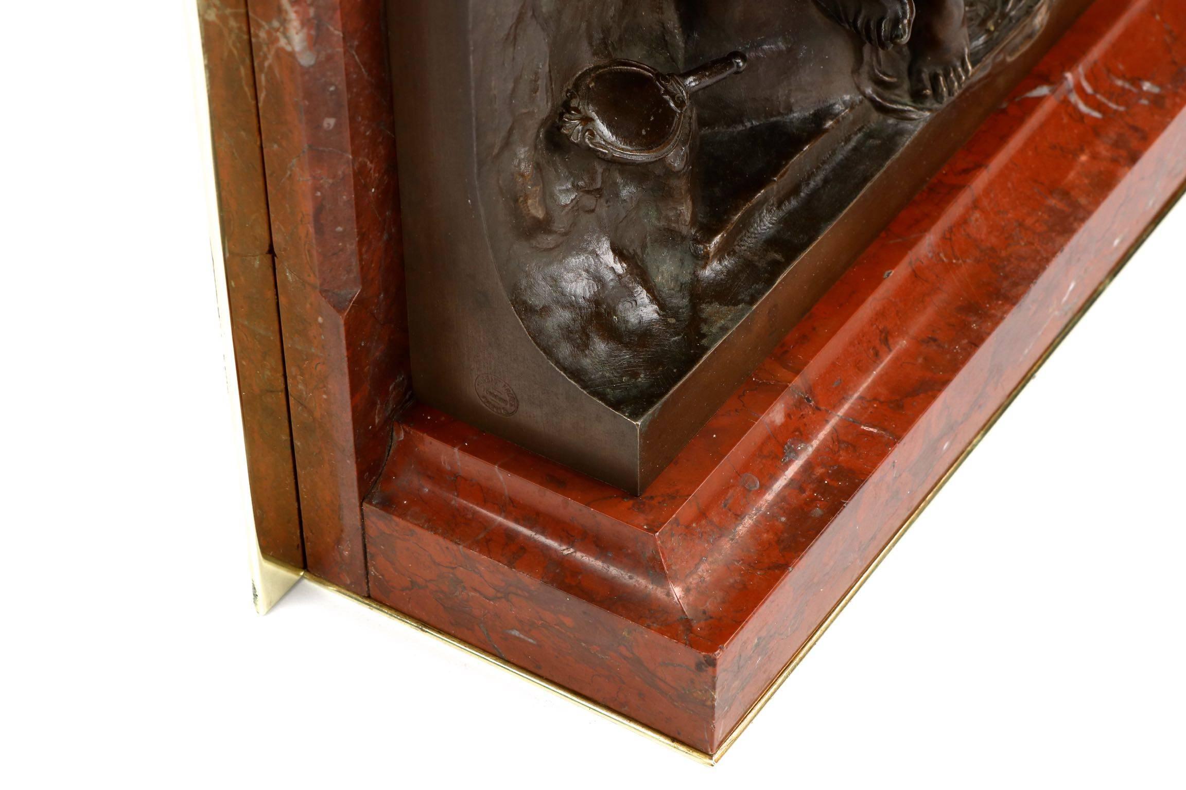 Henri Chapu French Bronze Sculpture, "Allegory of Truth", Thiebaut ...