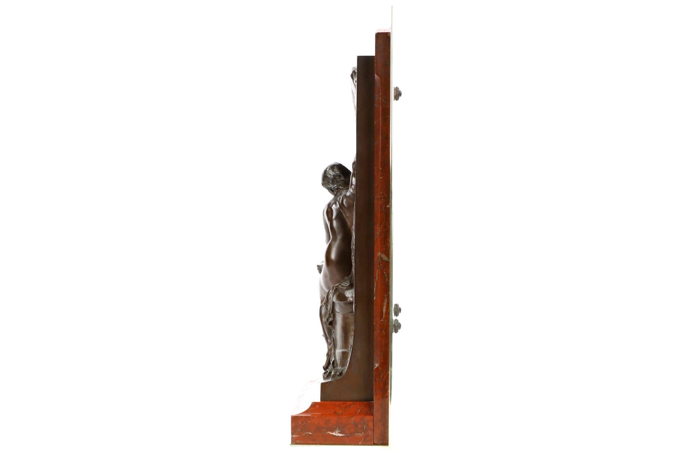 Henri Chapu French Bronze Sculpture, "Allegory of Truth", Thiebaut ...