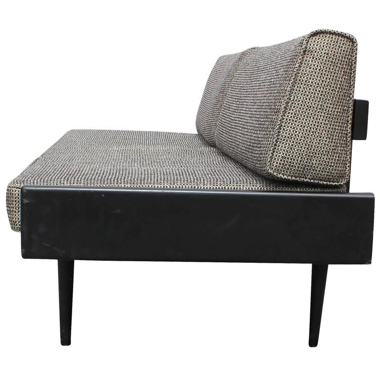 Sleek Armless Danish Style Sofa or Daybed at 1stDibs