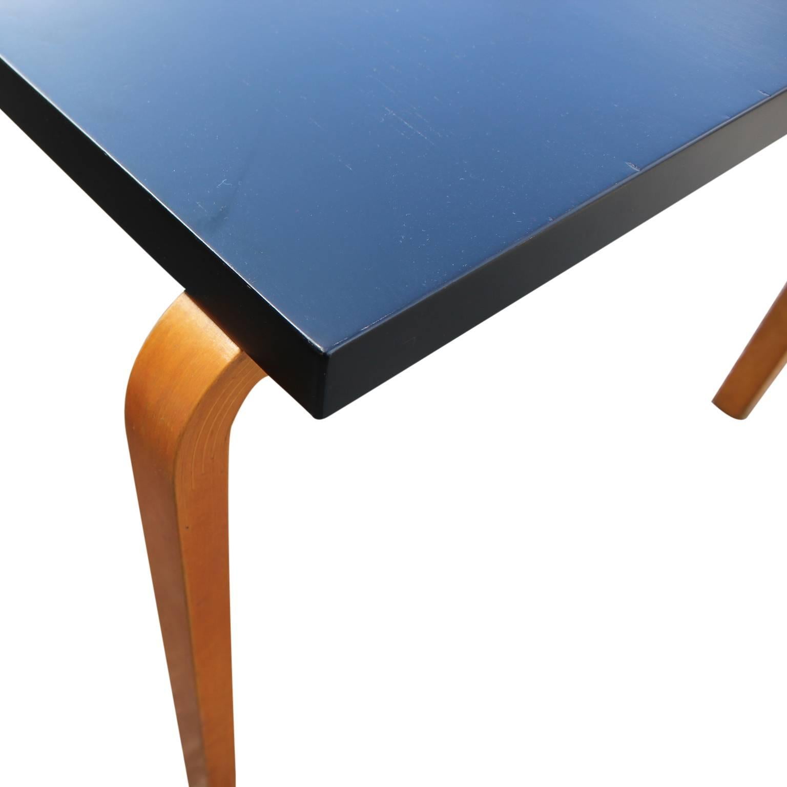 Modern Alvar Aalto Two-Toned Square Game Table at 1stDibs | modern ...