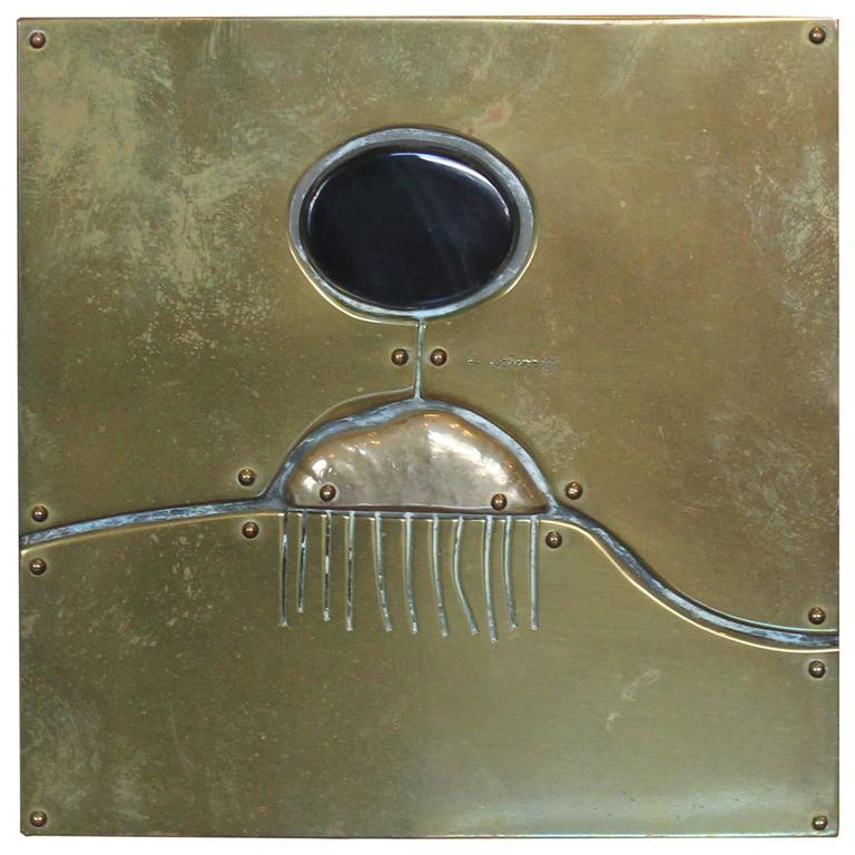 Metal Relief Wall Sculpture by Charles Pebworth at 1stDibs | charles ...