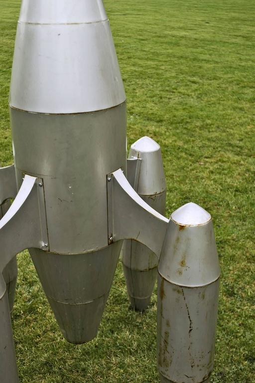 Vintage Large-Scale Model Rocket Dan Dare Era at 1stDibs