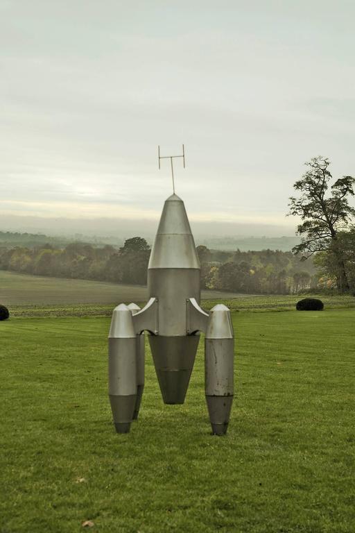 Vintage Large-Scale Model Rocket Dan Dare Era at 1stDibs