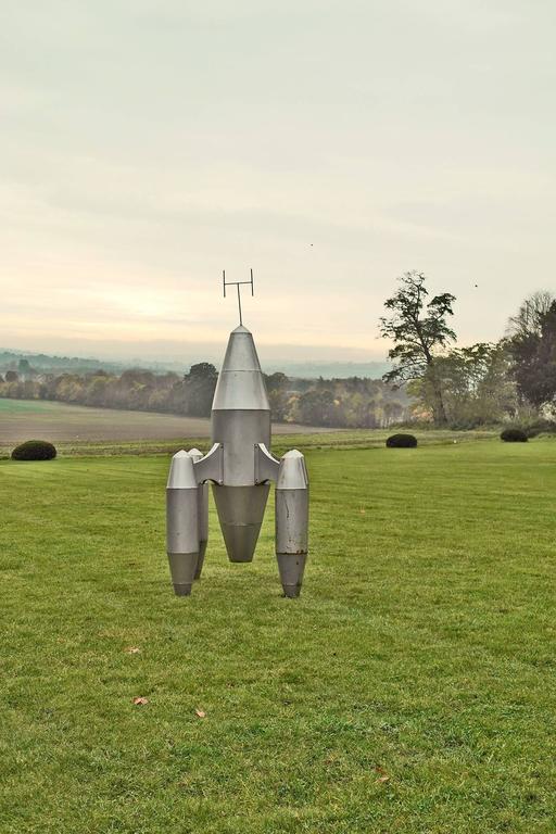 Vintage Large-Scale Model Rocket Dan Dare Era at 1stDibs