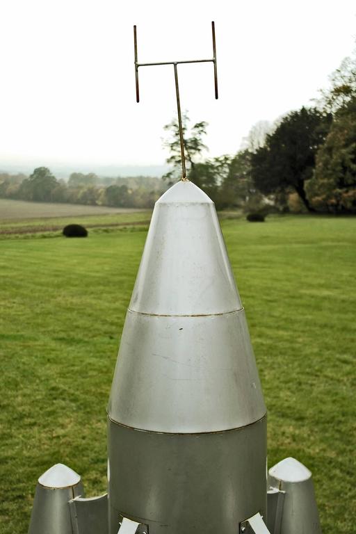 Vintage Large-Scale Model Rocket Dan Dare Era at 1stDibs