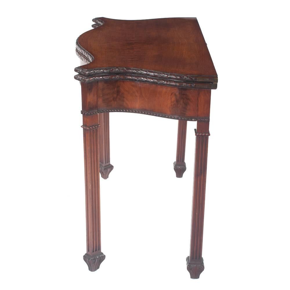 Chippendale Game Table For Sale at 1stDibs