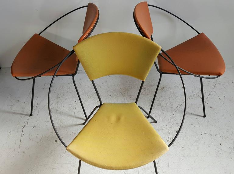 Classic Mid-Century Modern Iron "Hoop" Chair after Salterini at 1stDibs ...