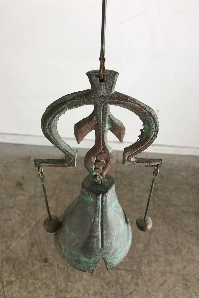 Large Paolo Soleri Bronze Wind Bell Arcosanti at 1stDibs