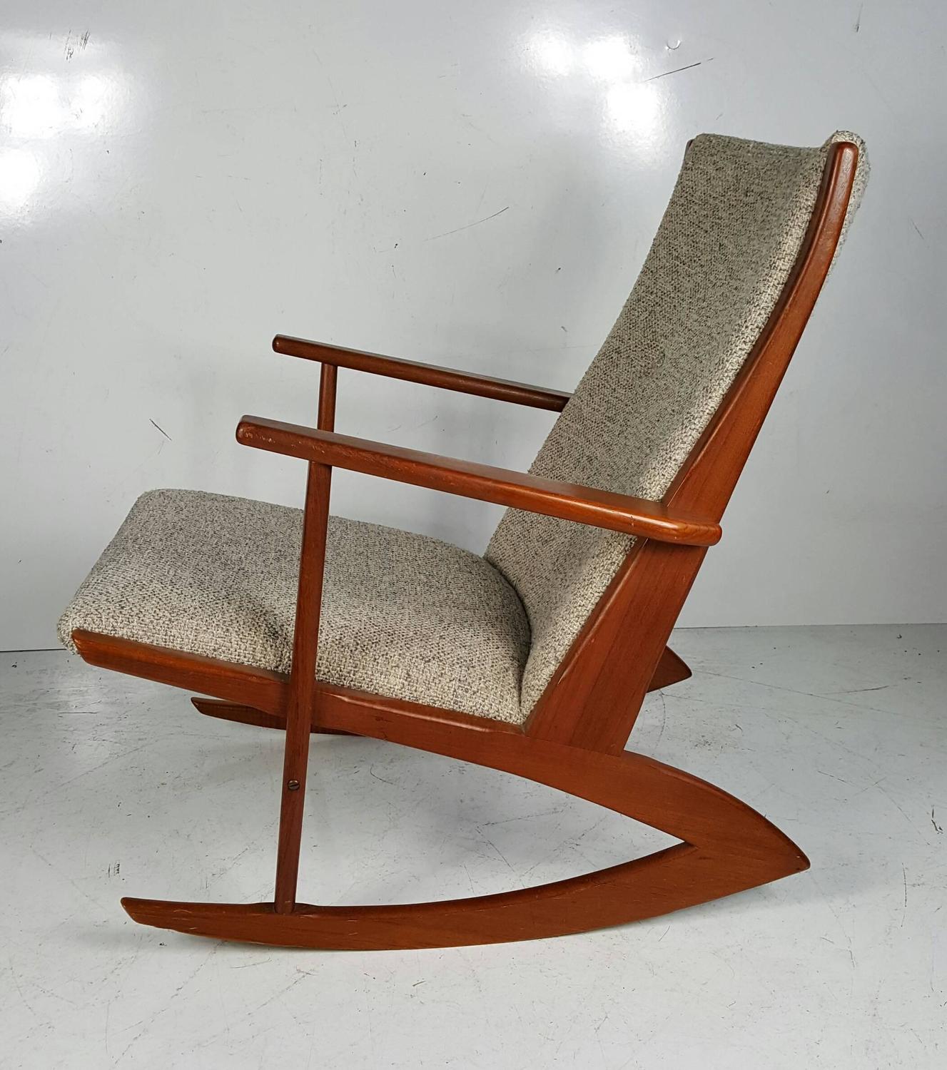 Danish Rocker by Holger Georg Jensen, 1958 at 1stdibs