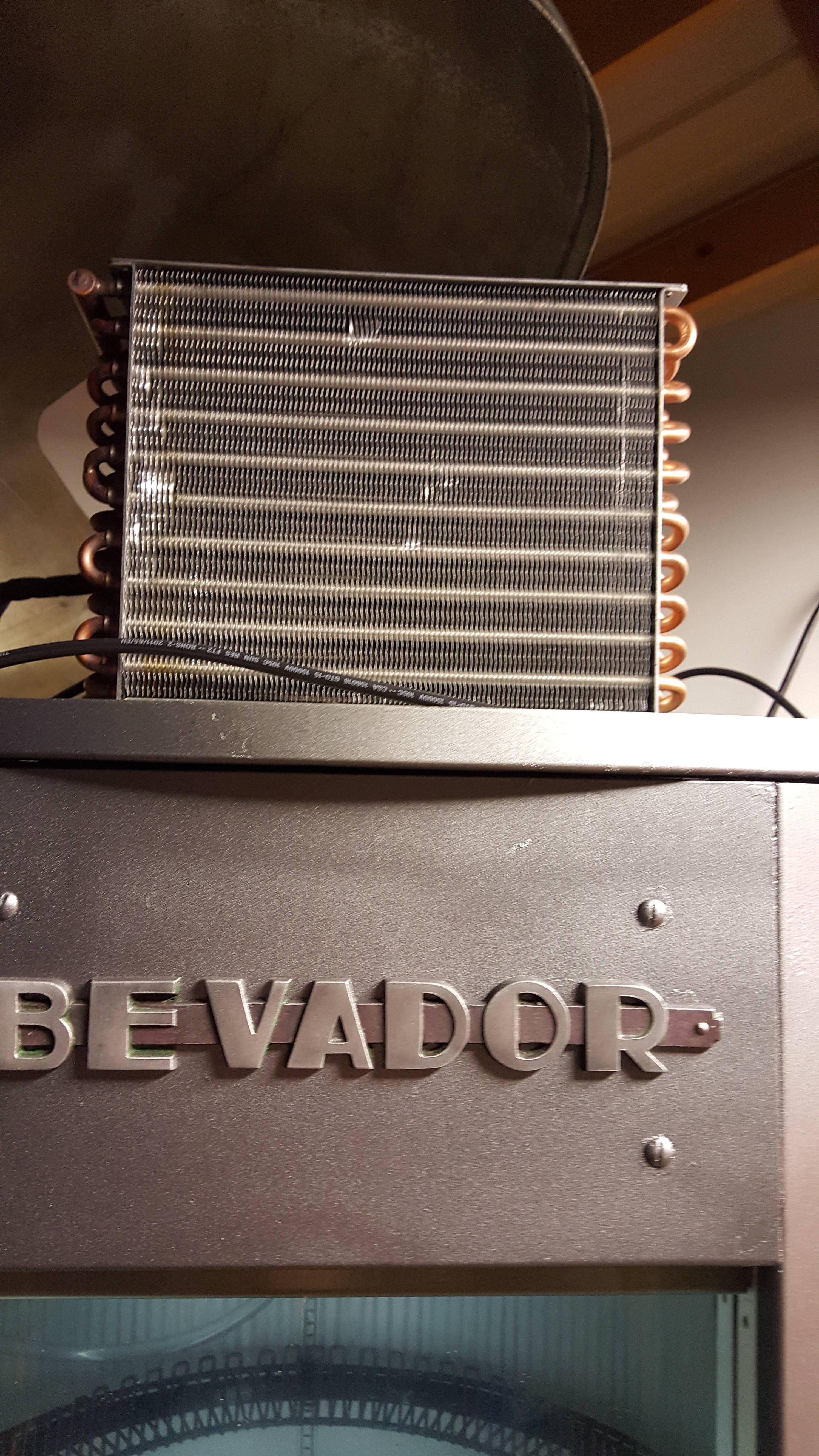 Classic Art Deco Bevador Beer or Wine Cooler, Bottle Shaped, Neon ...