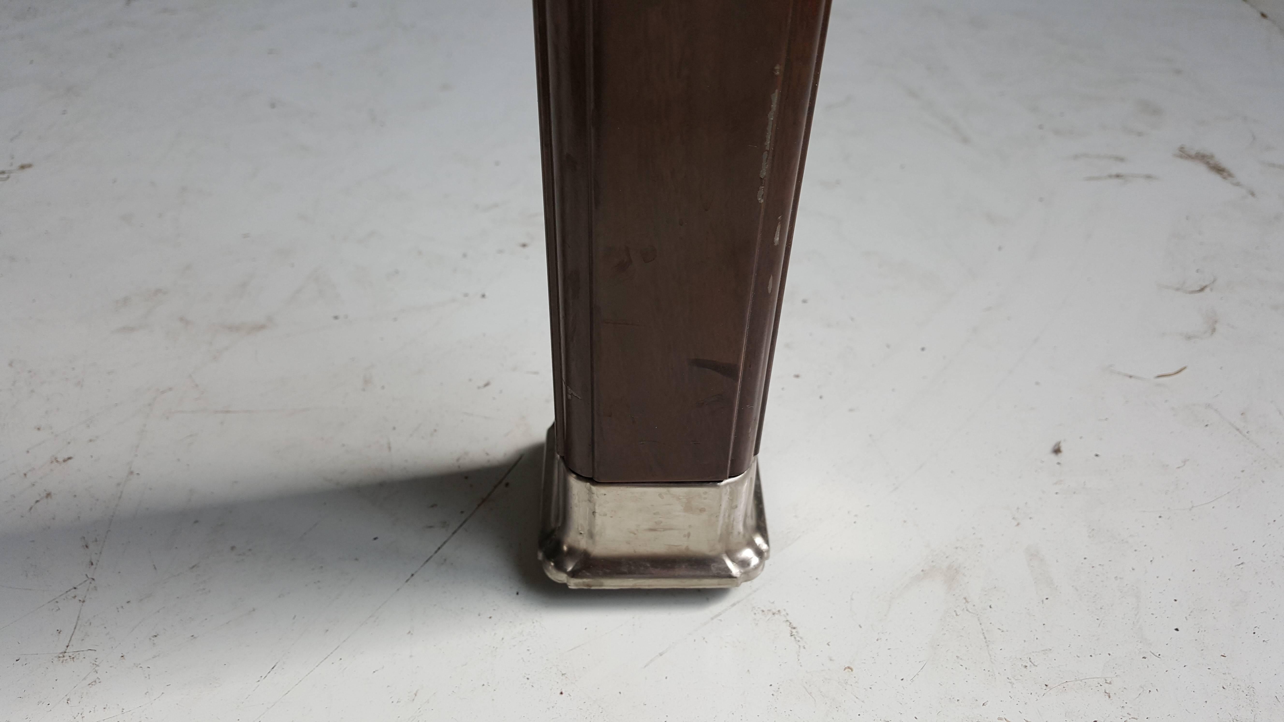 Classic Modernist Shaw Walker Steel Desk Writing Table at 1stDibs ...