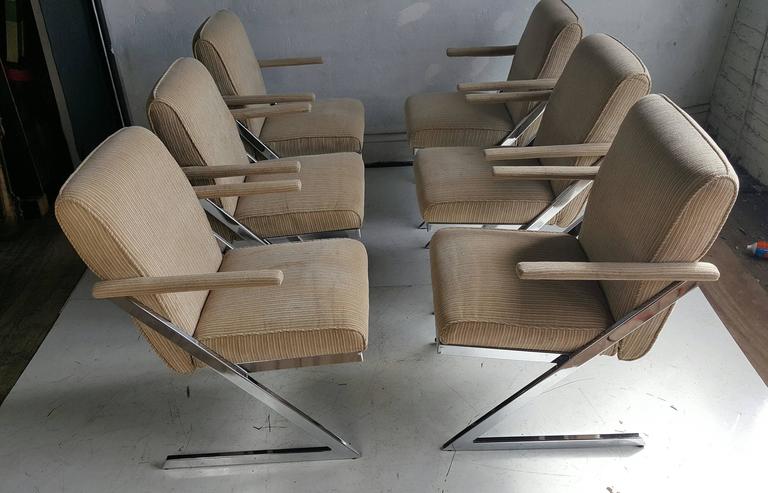 Set of Six Dining Chairs by DIA For Sale at 1stDibs