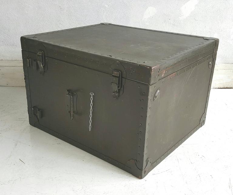 Industrial Army Issue Portable Desk at 1stDibs