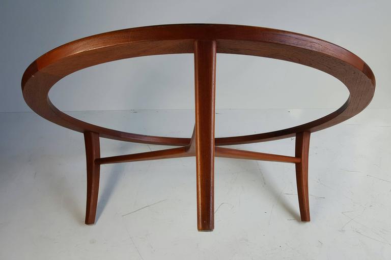 Mid-Century Modern 'Mercedes Benz" Teak Cocktail Table For Sale at ...
