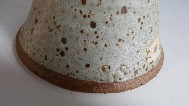 1970s Studio S Pottery Lamp, Lewis and Eric Snyder Master Potters at ...