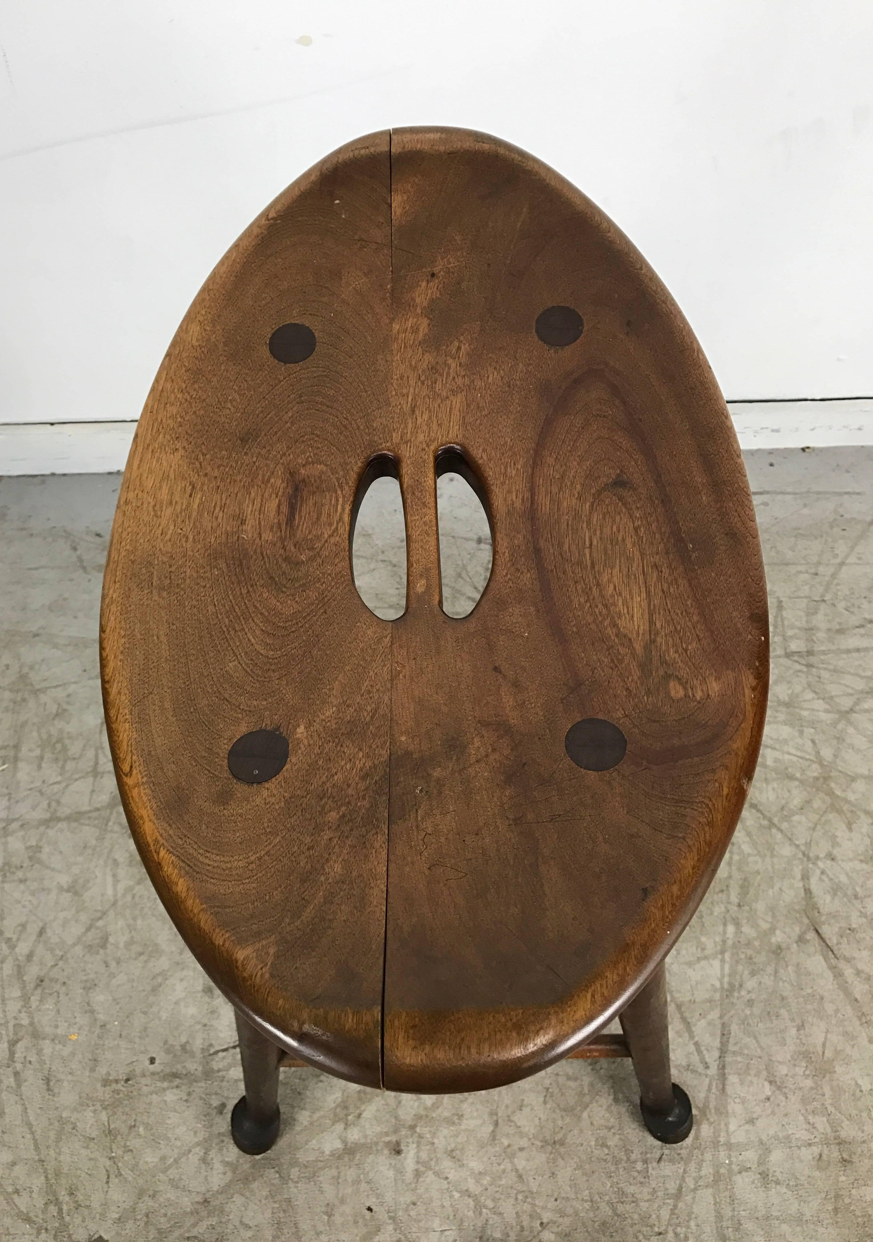 Unusual Set of Three Antique Hooved Saloon Stools Bar or Counter Cowboy ...