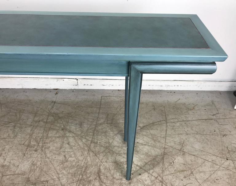 Asian Modern Blue Lacquer Console Table by Fine Arts Furniture, James ...