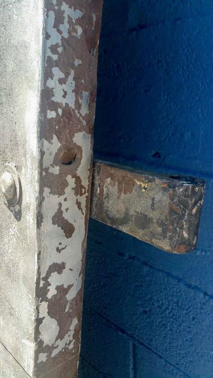 Turn of the Century Architectural Factory Tin Clad Fire Doors at ...