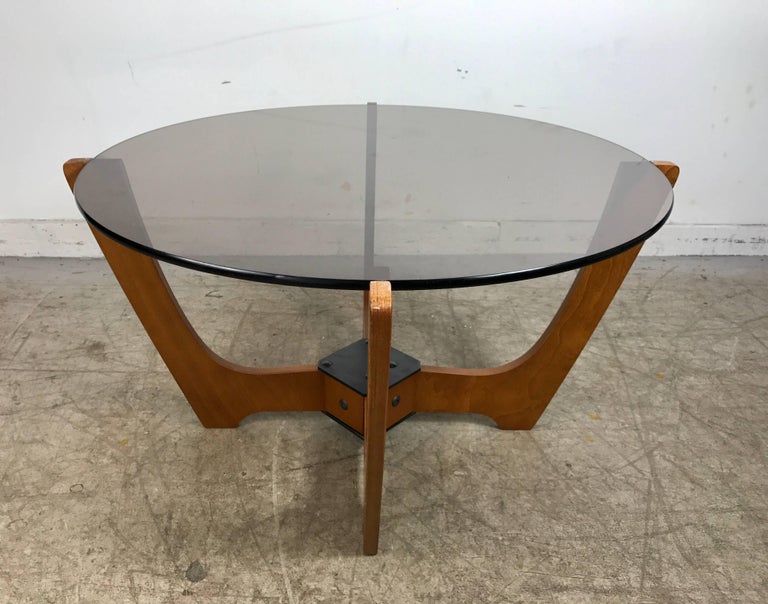 Classic Scandinavian "Luna" Cocktail Table by Odd Knutsen, Norway at ...