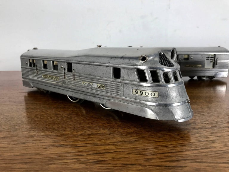 Art Deco, Streamline American Flyer Trains, Burlington Zephyr, 1930s at ...