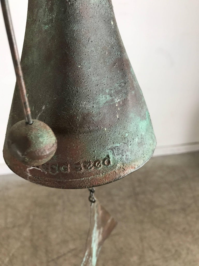 Large Paolo Soleri Bronze Wind Bell Arcosanti at 1stDibs