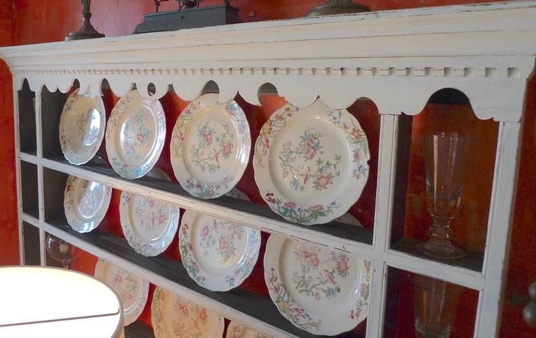 French 19th Century Provençal Four Shelf Plate Rack at 1stDibs