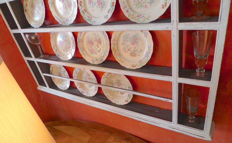 French 19th Century Provençal Four Shelf Plate Rack at 1stDibs