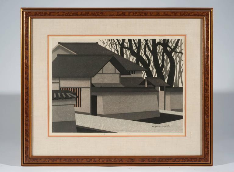 Large Japanese Woodblock Print by Kiyoshi Saito, 1974 at 1stDibs ...