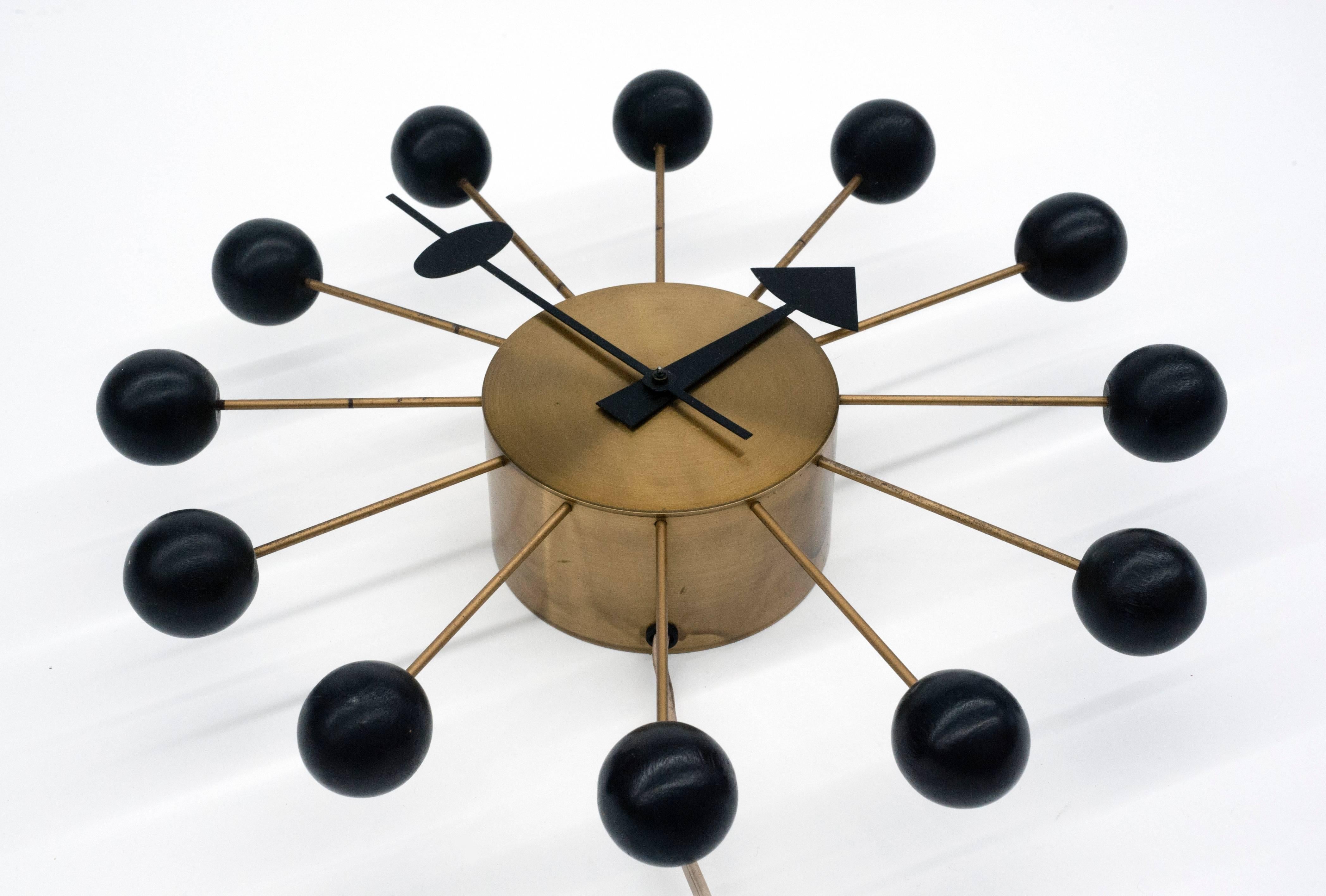 Vintage George Nelson Ball Clock for Howard Miller at 1stDibs | howard ...