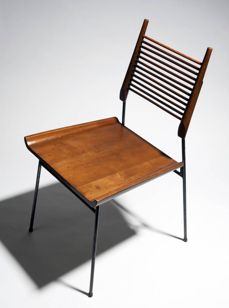 Paul McCobb Modern Ladder Back Shovel Chair at 1stDibs