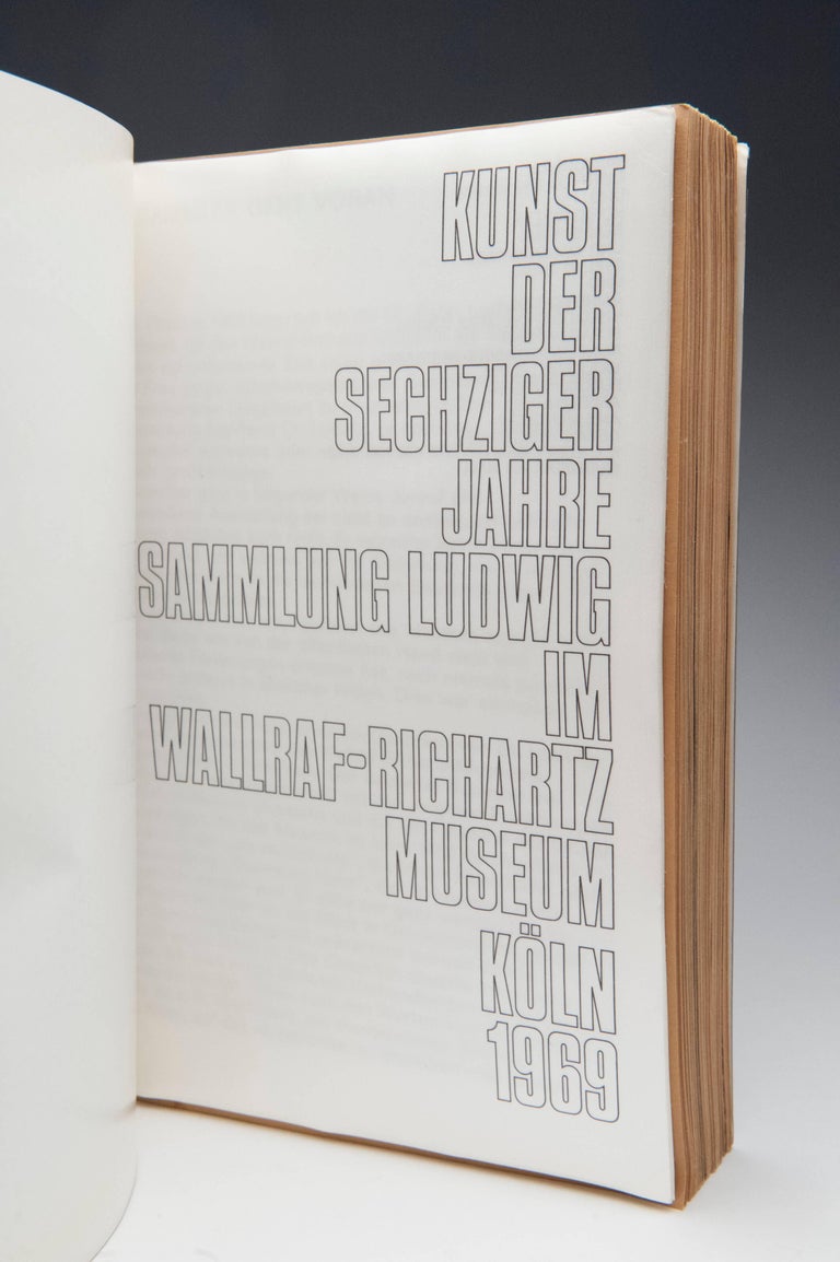 Kinst Der Sechziger Jahre 'Art of the 1960s' Book at 1stDibs