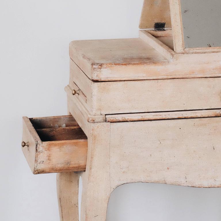 18th Century Swedish Rococo Vanity Table For Sale at 1stDibs