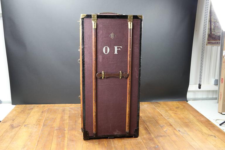 1930s Moritz Maedler Secretary Wardrobe Trunk at 1stDibs | modern ...