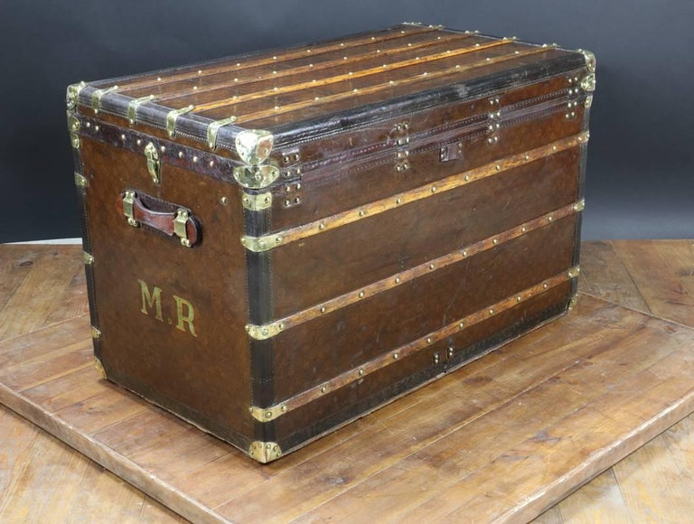 1910s Louis Vuitton Monogram High Mail Trunk at 1stDibs