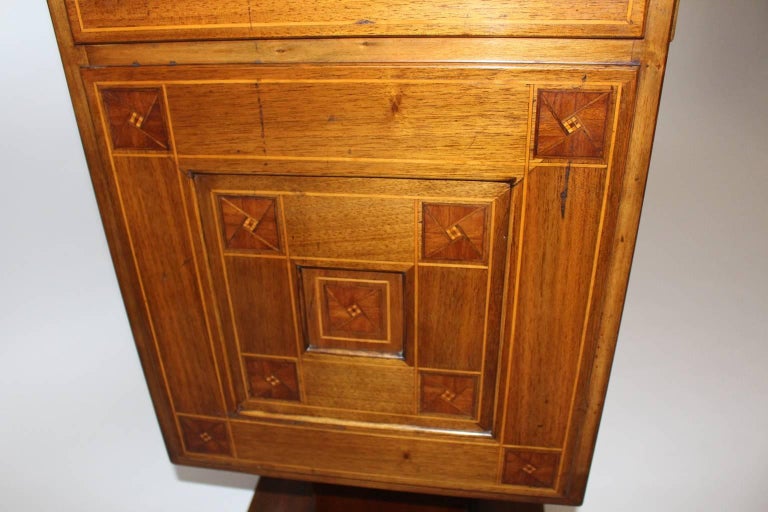 Vienna Secession Jugendstil Wood Brass Side Table Robert Oerley Vienna ...