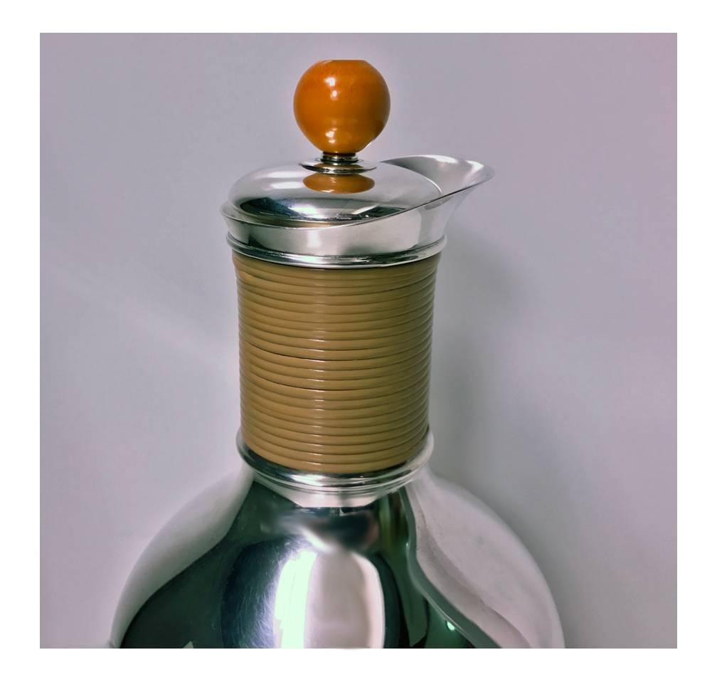 Mid Century Sterling Carafe Pitcher Edward Buchko, circa 1955 at 1stDibs