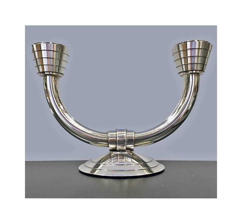 Christofle Candelabra Candlesticks, France 20th Century at 1stDibs ...