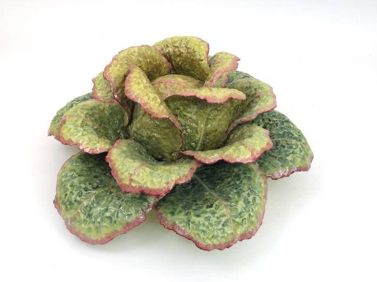Large Cabbage Centerpiece For Sale at 1stDibs