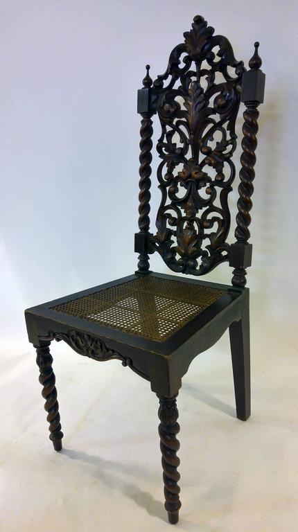 Jacobean Style Dining Table and Eight Chairs, late 19th/early 20th ...