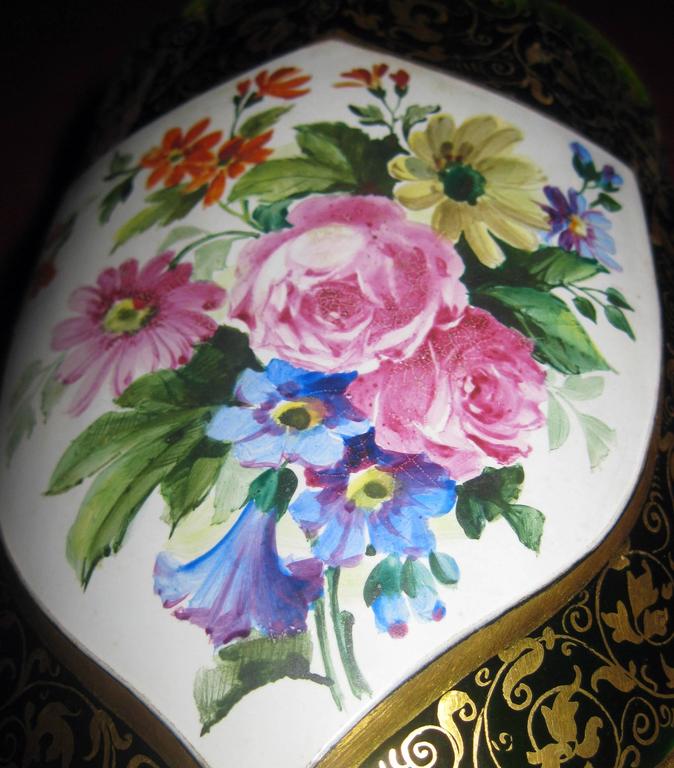 19th Century Moser Bohemian Art Glass Overlay Vase For Sale At 1stdibs