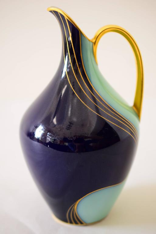 Very Beautiful Porcelain Pitcher by Hutschenreuther at 1stDibs