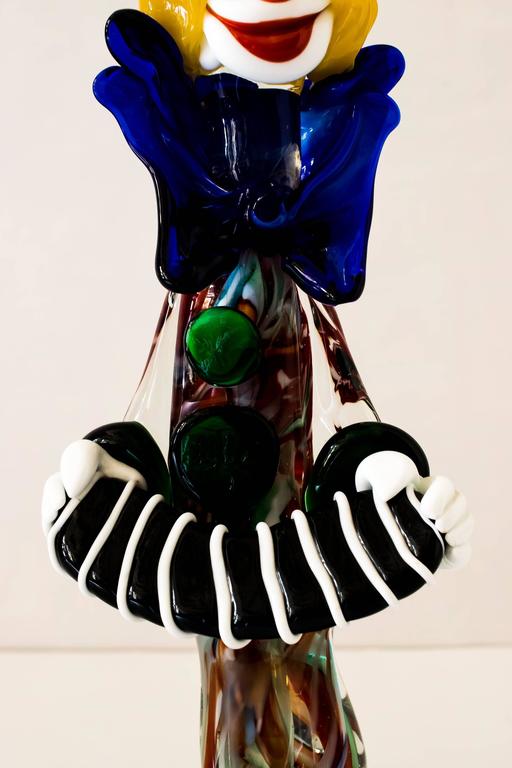 Murano Glass Clown, Italy, 1950s at 1stDibs | rare murano glass clowns ...