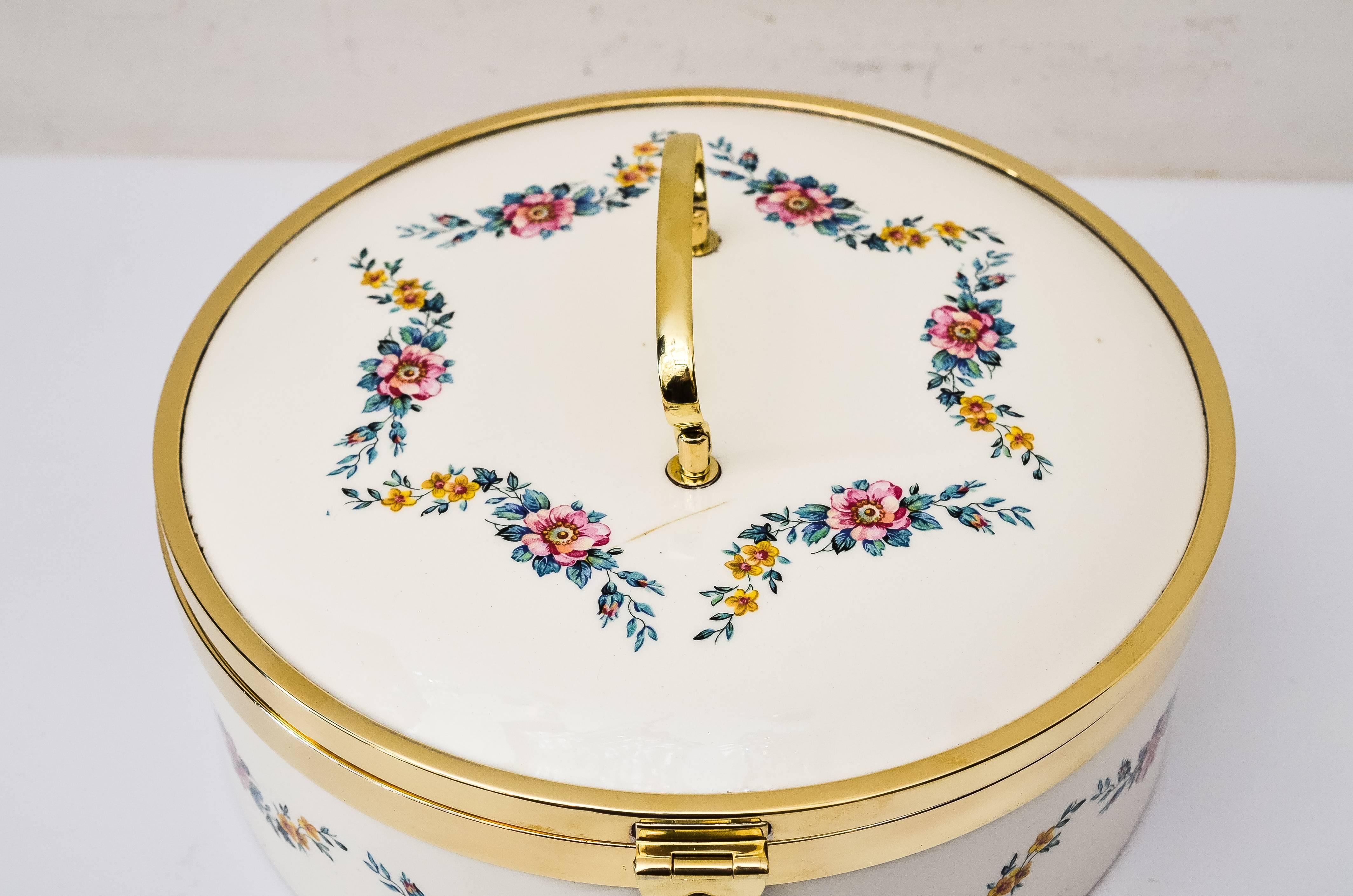 Art Deco Ceramic Bread Box, circa 1920 by Ditmar Urbach at 1stDibs ...