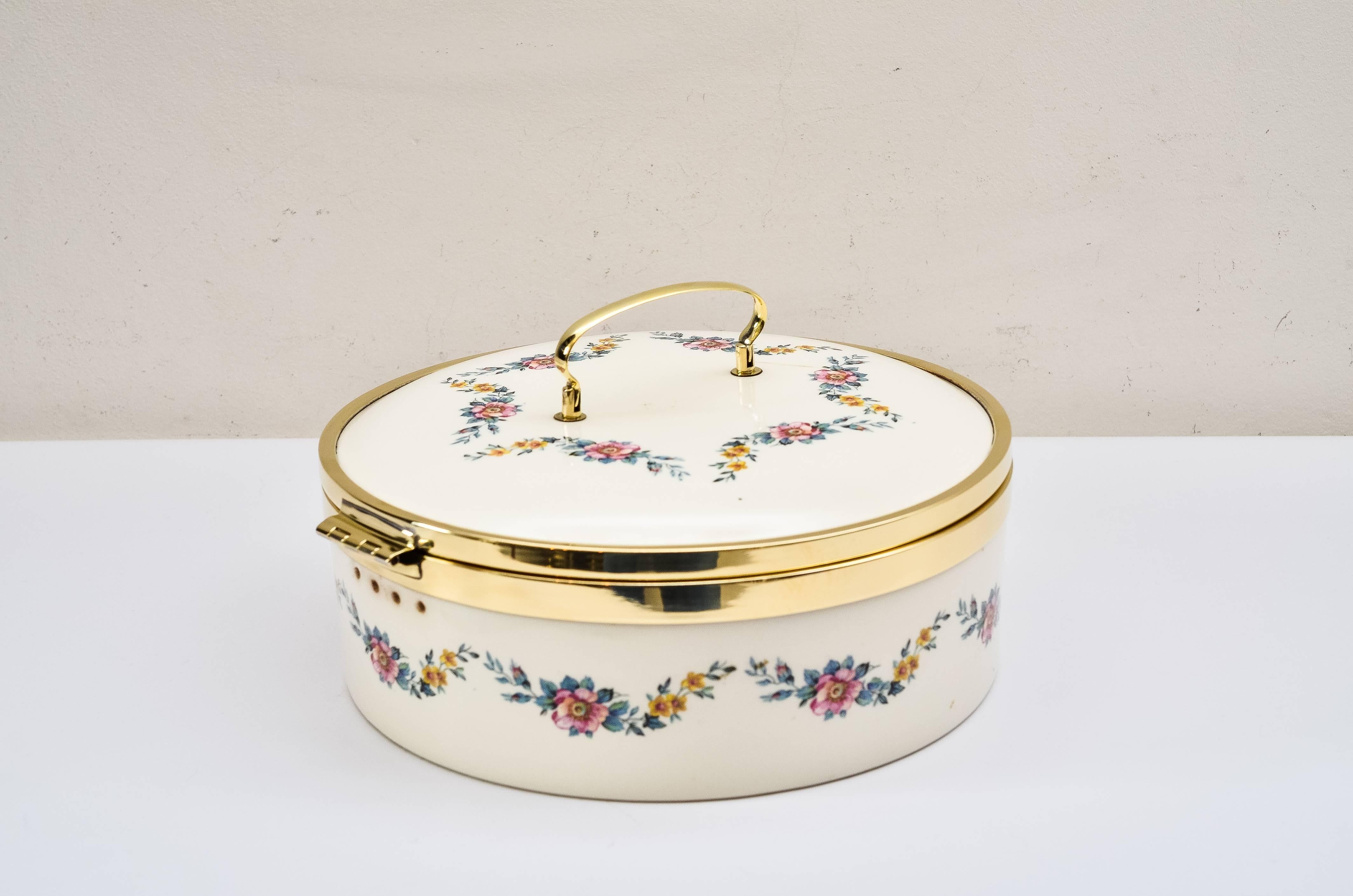 Art Deco Ceramic Bread Box, circa 1920 by Ditmar Urbach at 1stDibs ...