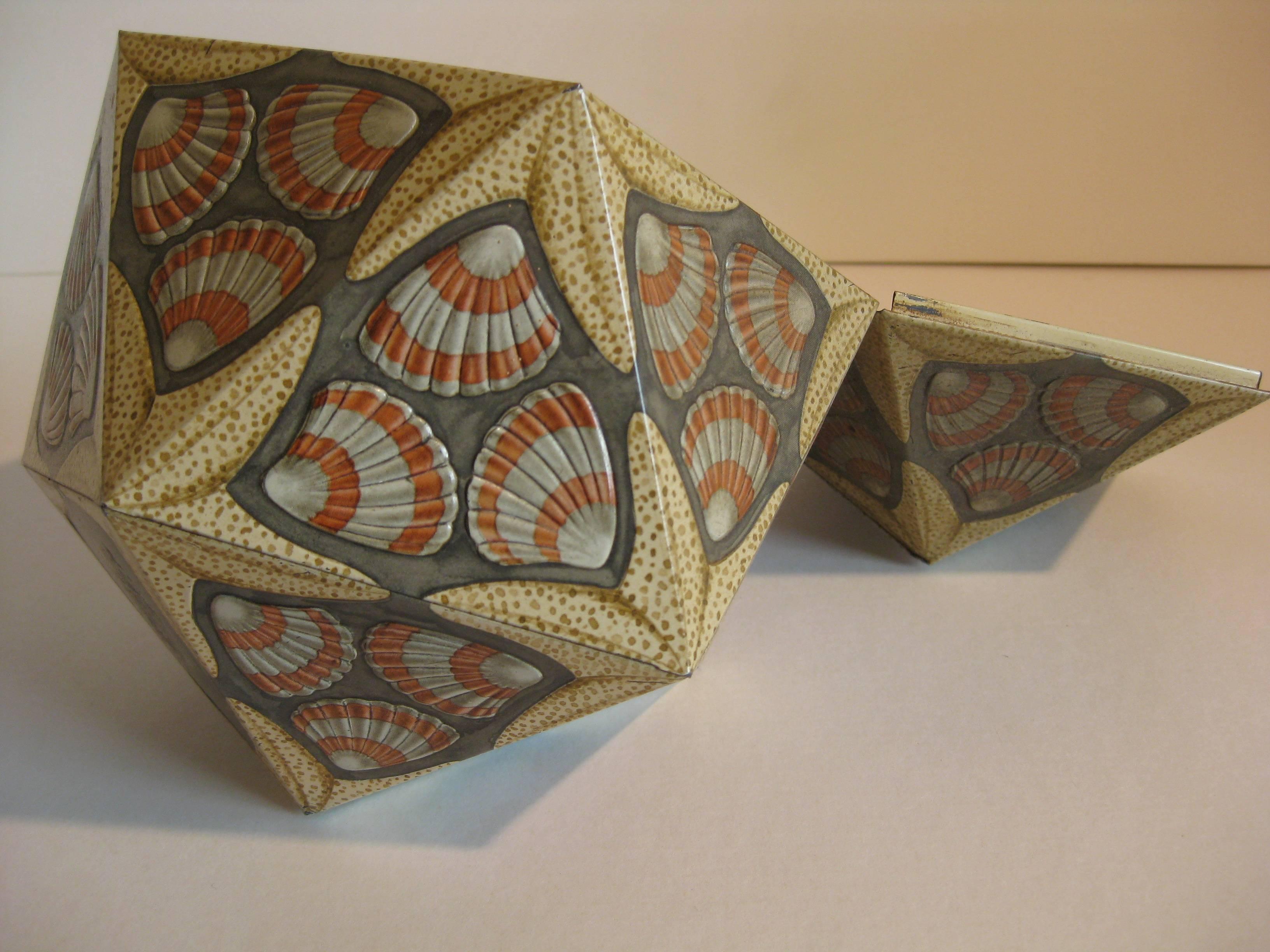 M.C. Escher Bonbons Tin Box at 1stDibs | mc escher box, tin box art, escher box