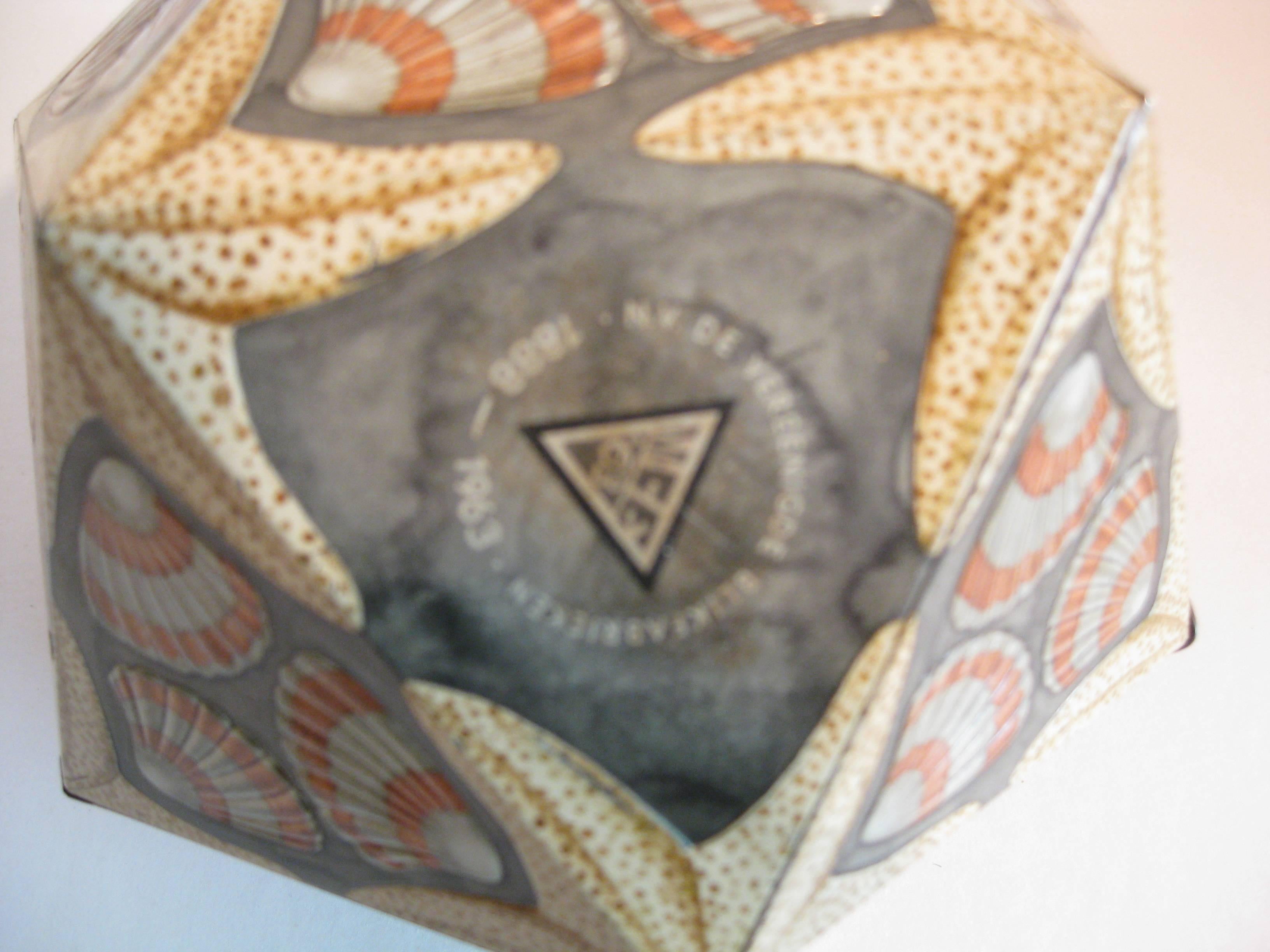 M.C. Escher Bonbons Tin Box at 1stDibs | mc escher box, tin box art, escher box